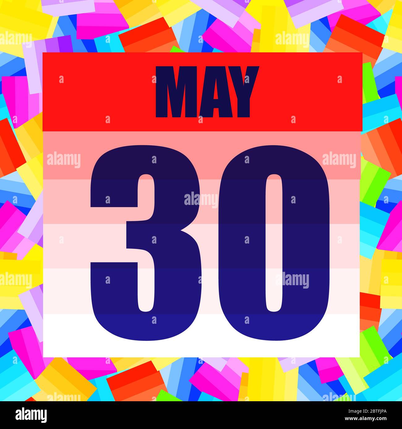 May 30 icon. For planning important day. Banner for holidays and ...