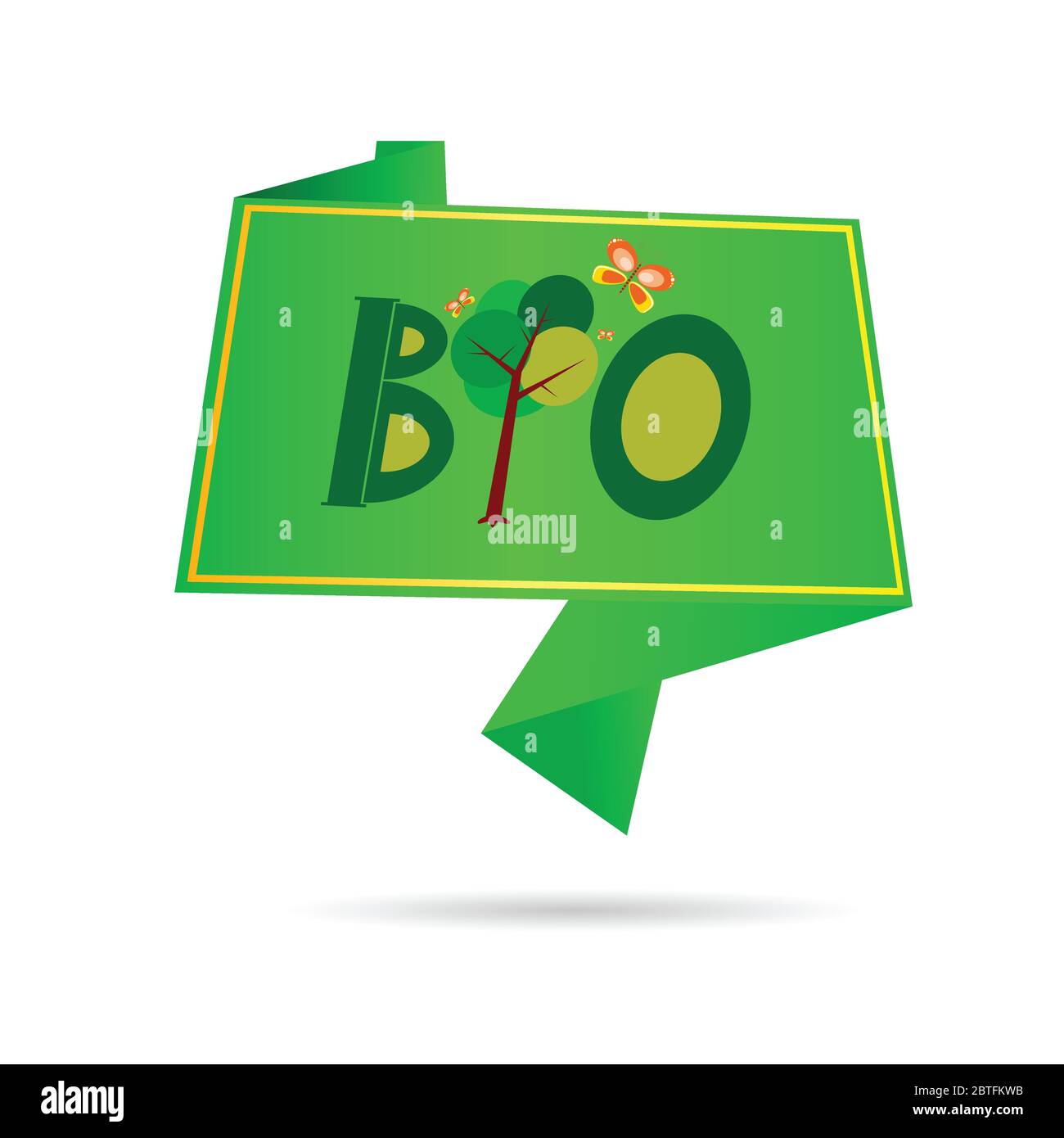 bio sign for ecology and green vector illustration Stock Vector Image ...