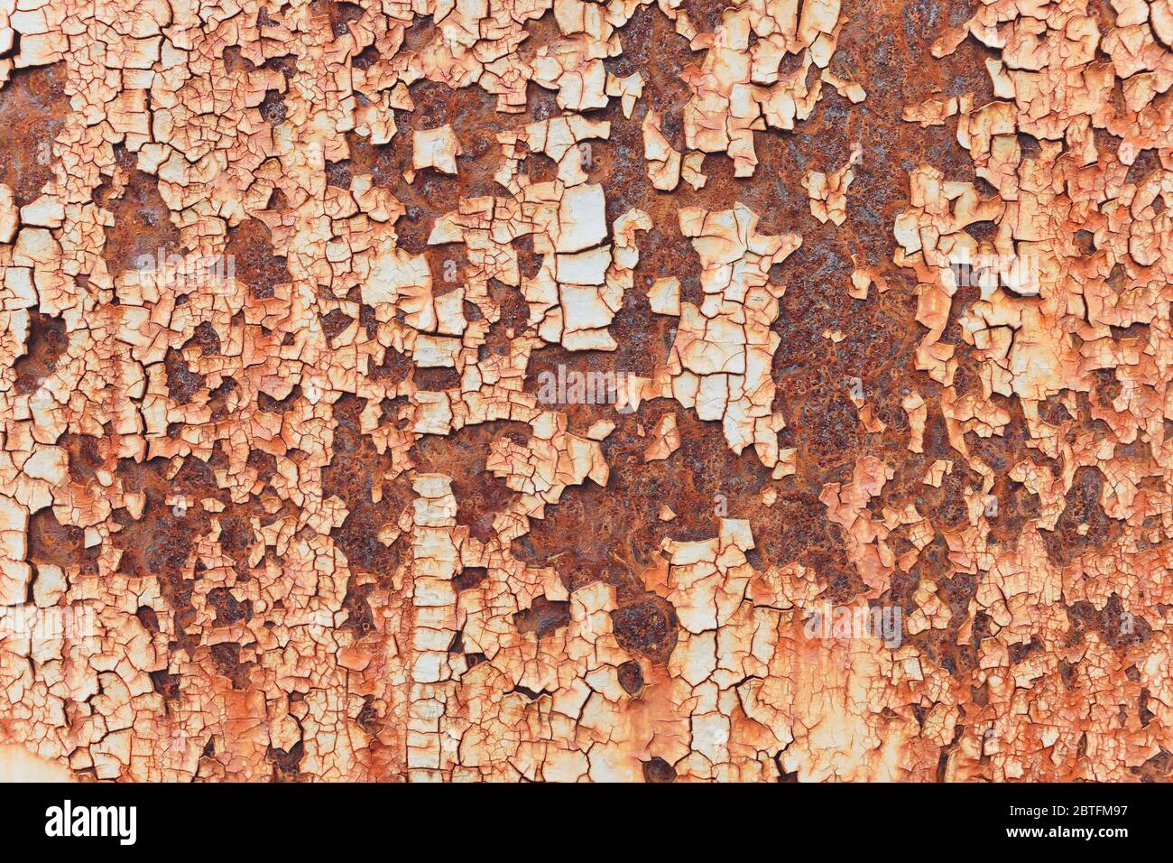 Steel walkway mats sprayed red rust.Iron surface rust Stock Photo - Alamy