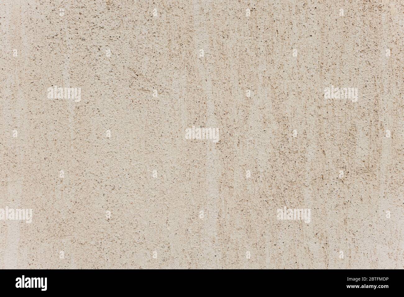 Wall with the application of concrete preparations for finishing putty ...