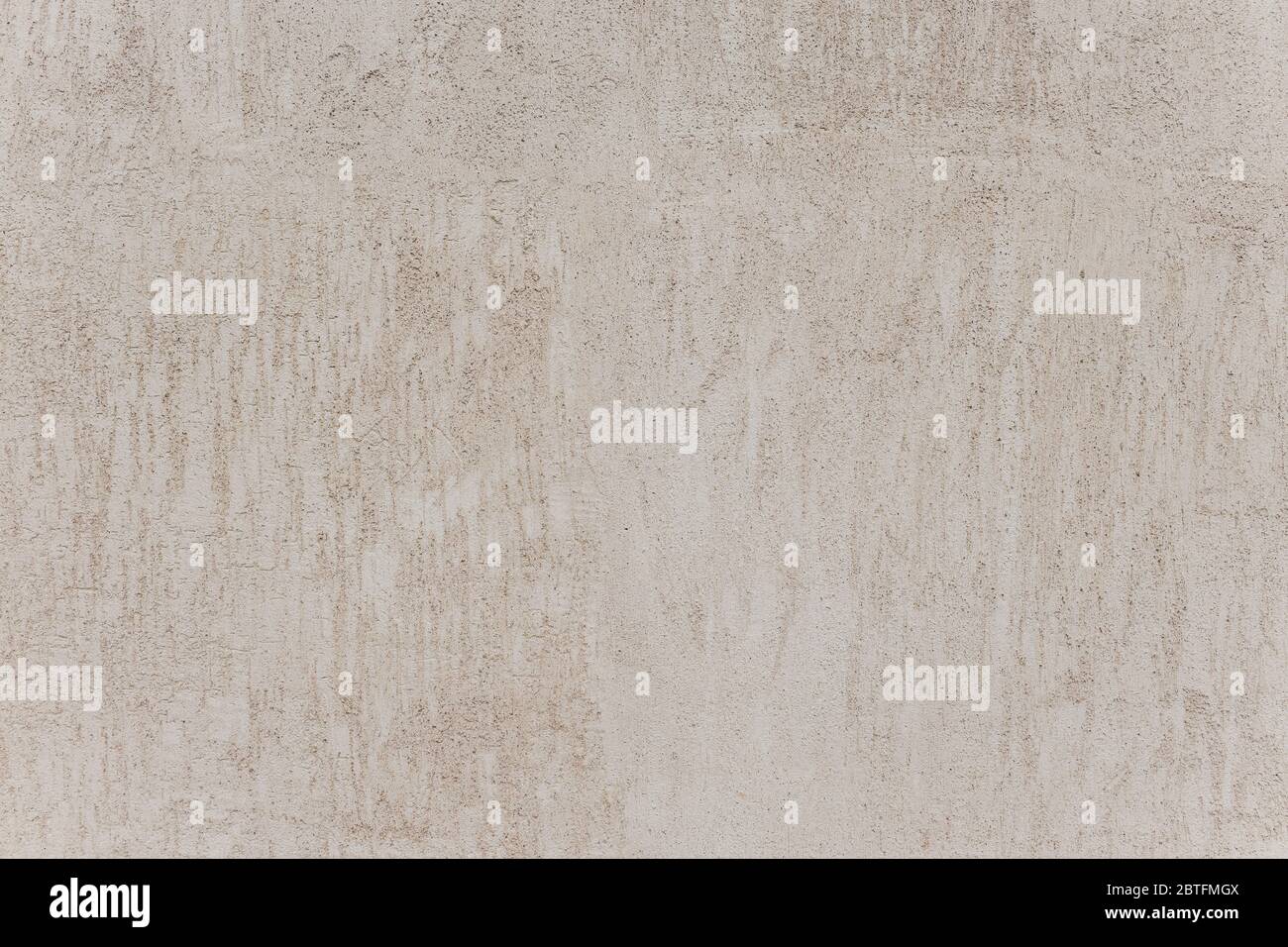 Wall with the application of concrete preparations for finishing putty ...