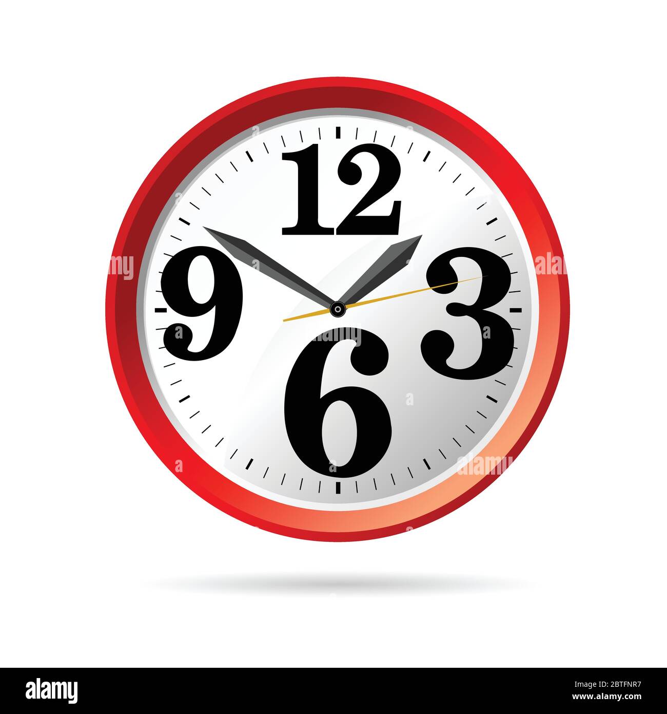 Two o clock Stock Vector Images - Alamy