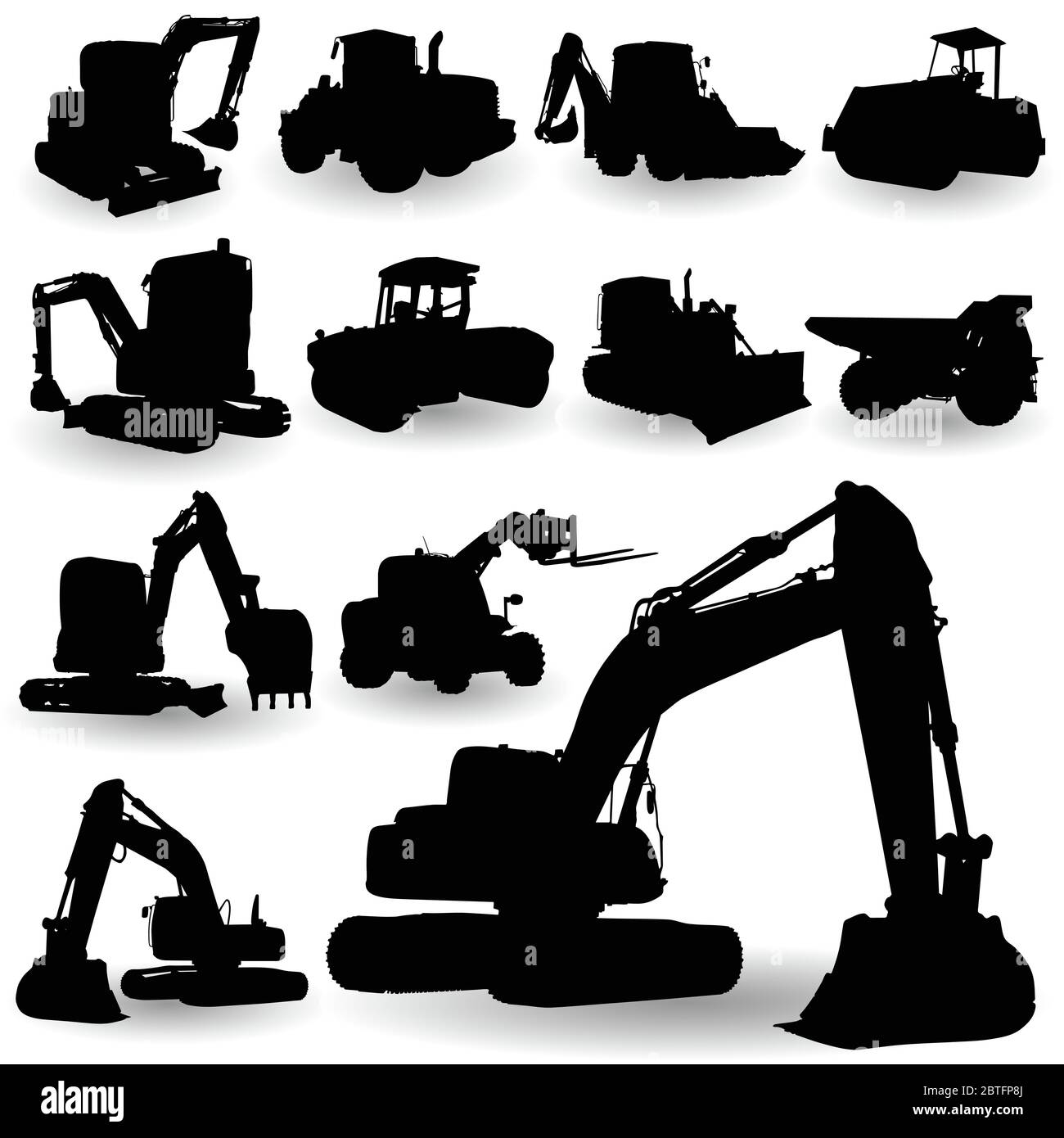 Dredging machine Stock Vector Images - Alamy