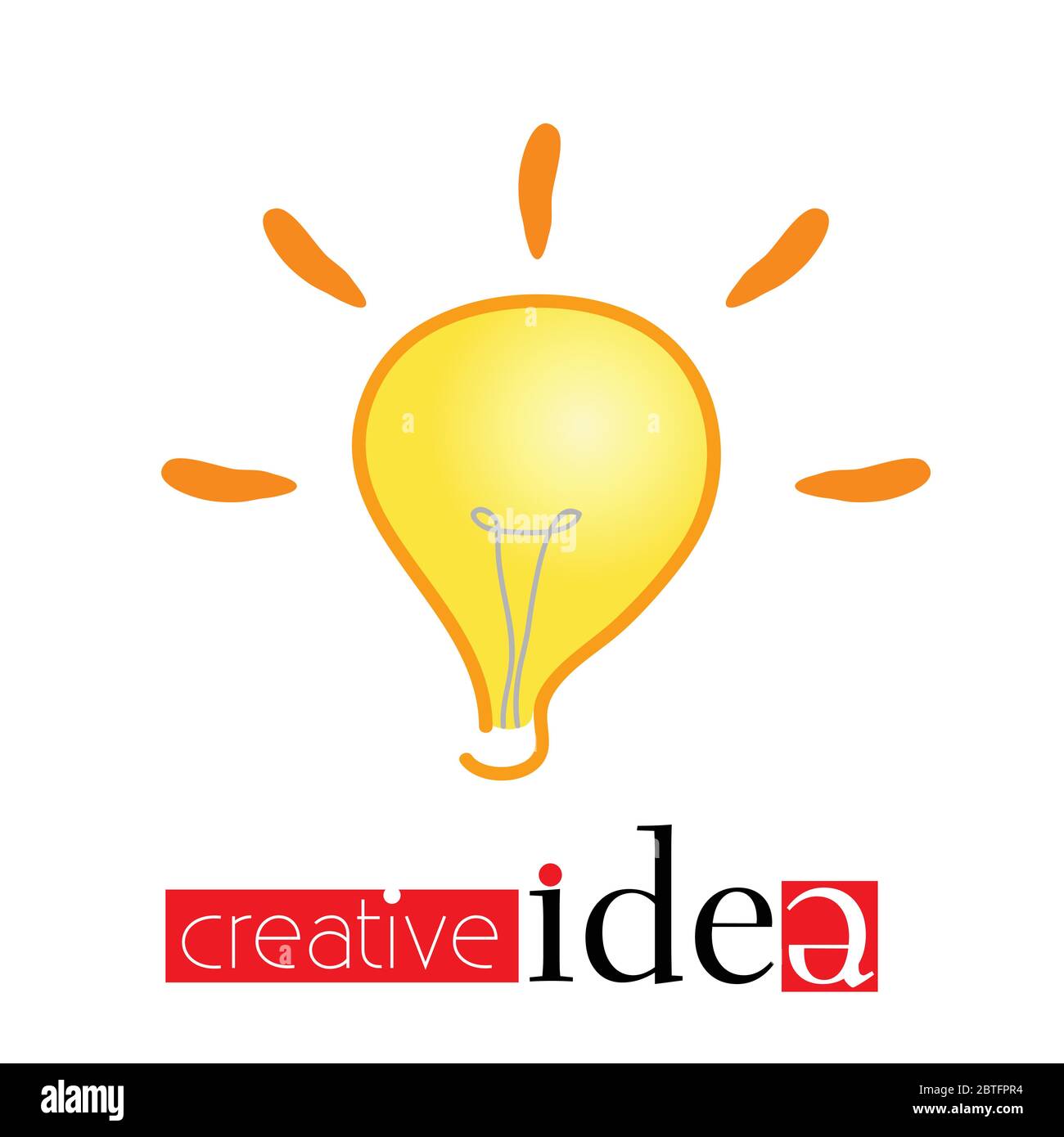 creative idea vector illustration Stock Vector Image & Art - Alamy