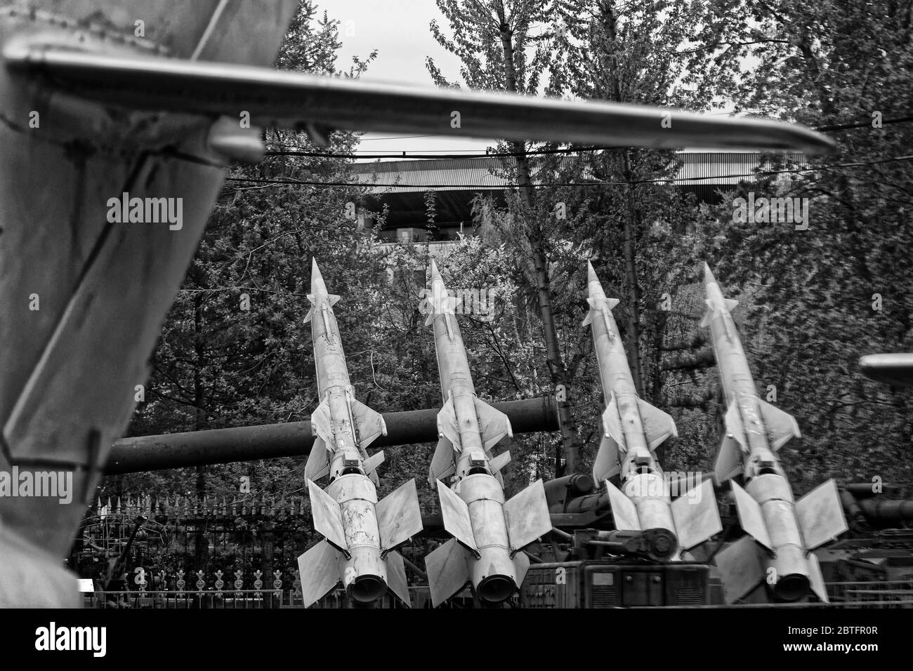 Rocket launcher Black and White Stock Photos & Images - Alamy