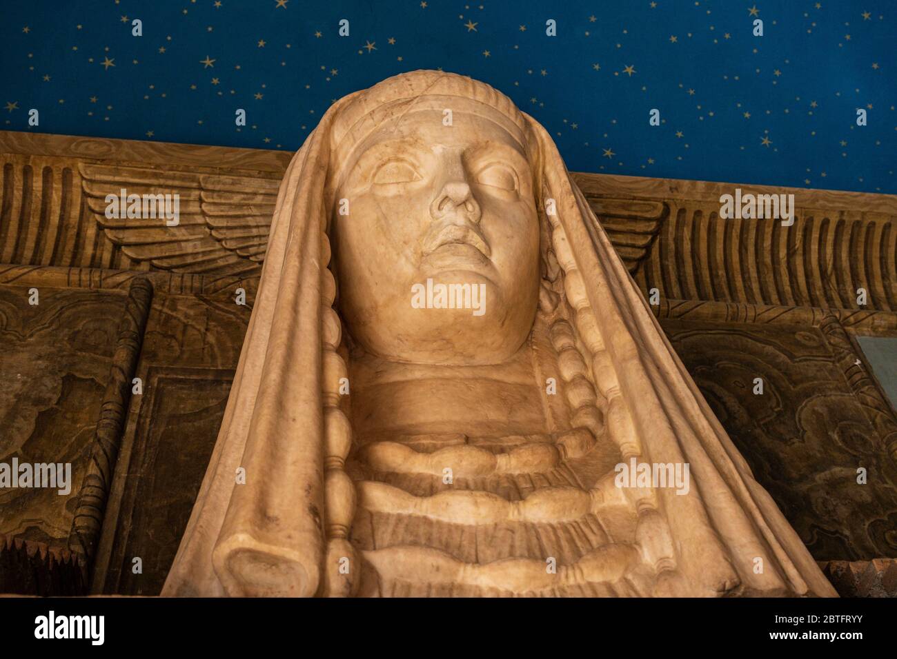 Isis-Sothis-Demeter head restoration, Gregorian Egyptian Museumn Musei ...