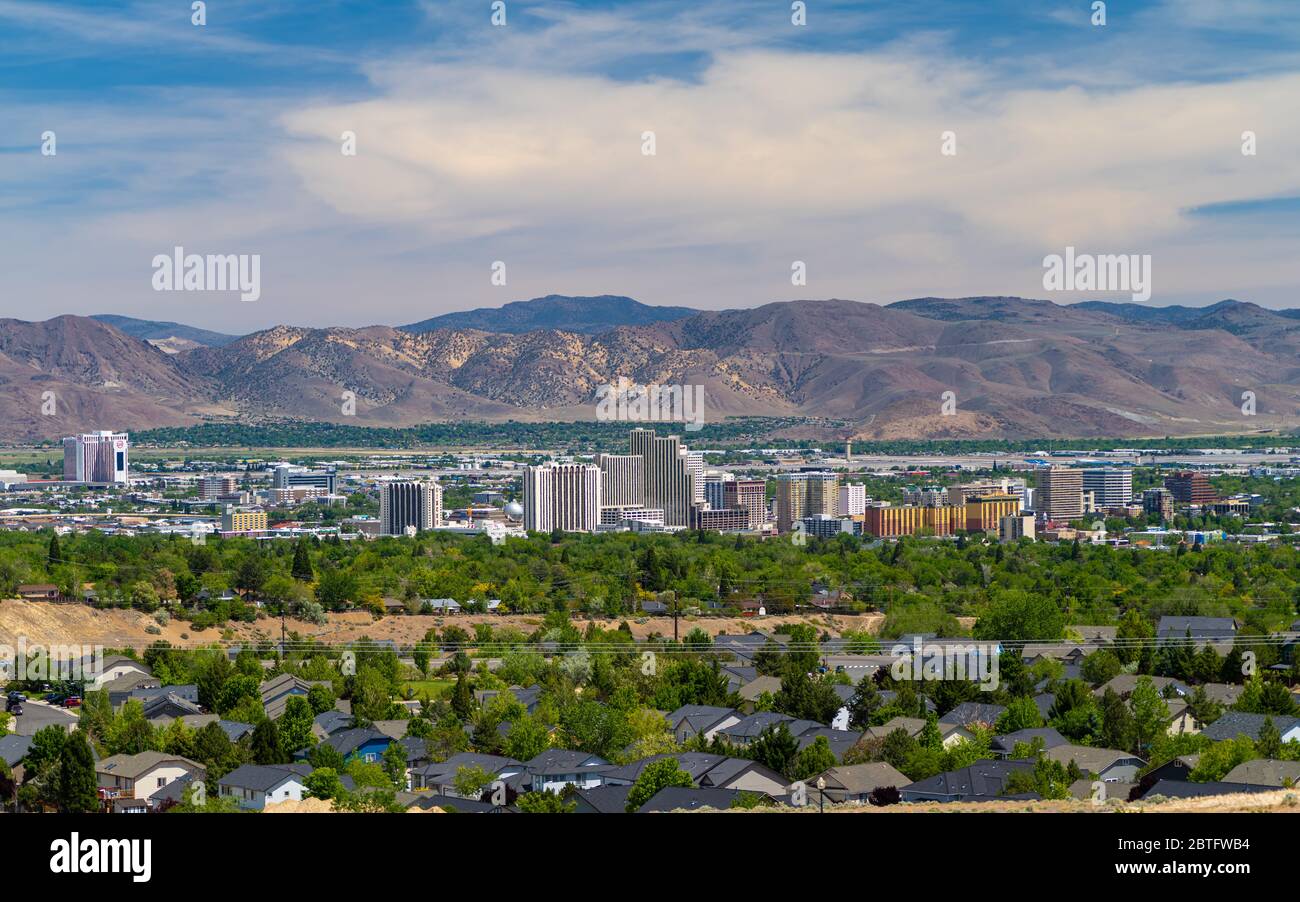Downtown reno nevada hi-res stock photography and images - Alamy