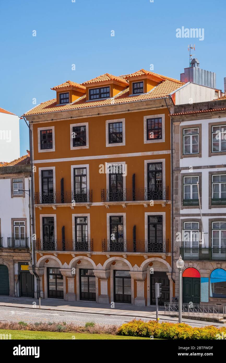 Traditional Colorful Houses in Porto, Portugal Stock Photo - Alamy
