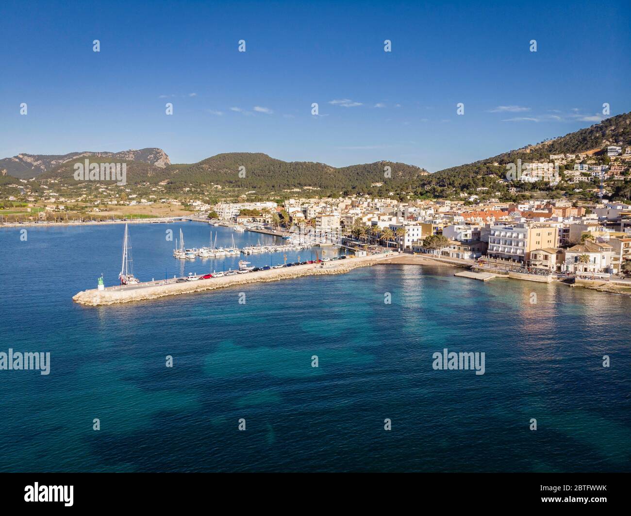 Andratx port aerial hi-res stock photography and images - Alamy