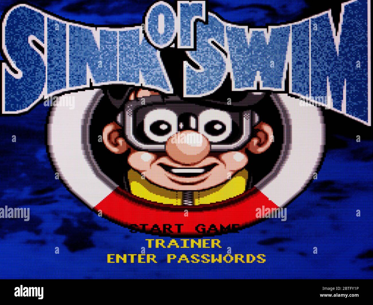 Sink or Swim - SNES Super Nintendo - Editorial use only Stock Photo - Alamy