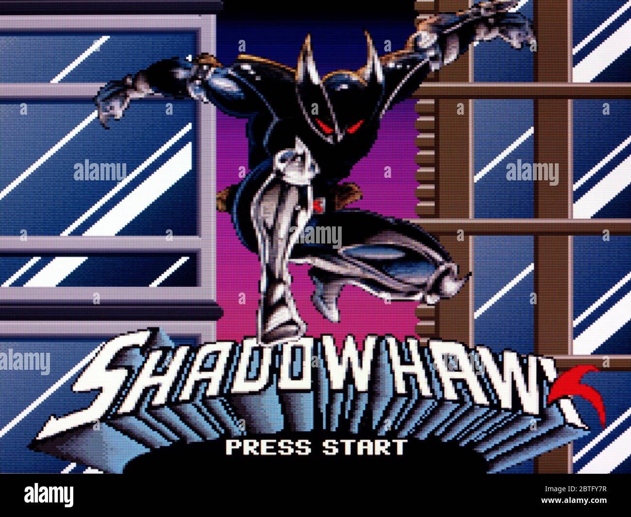 Shadowhawk - SNES Super Nintendo - Editorial use only Stock Photo - Alamy