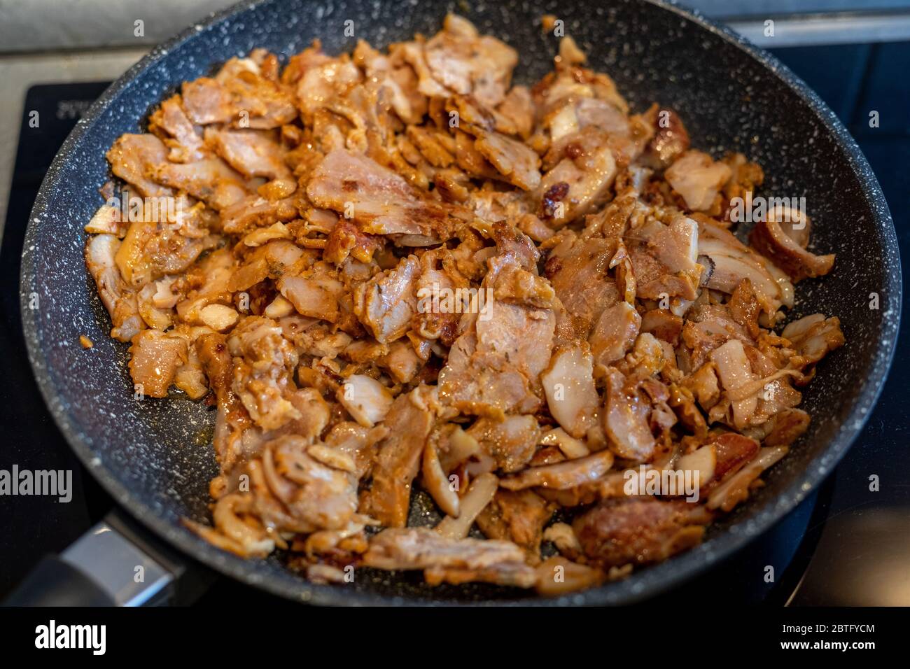 Traditional turkish, greek meat food, closeup view Stock Photo - Alamy