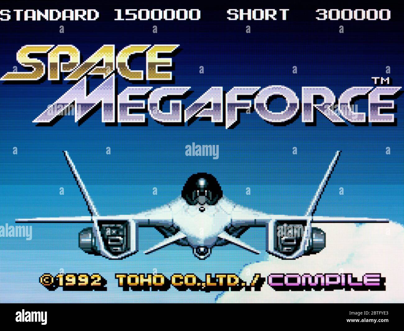 Space Megaforce - SNES Super Nintendo - Editorial use only Stock Photo - Alamy