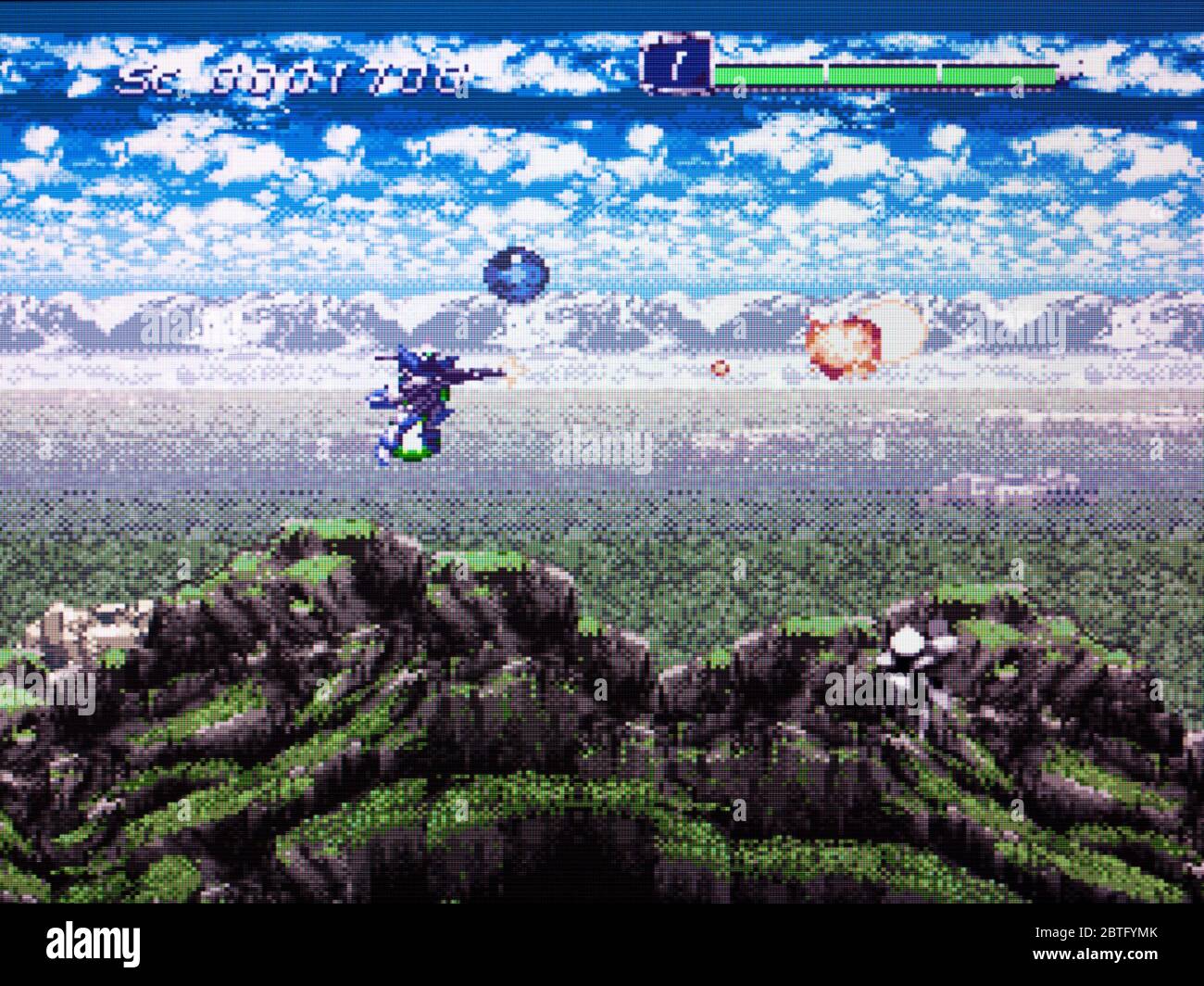 Spriggan Powered - SNES Super Nintendo - Editorial use only Stock Photo ...