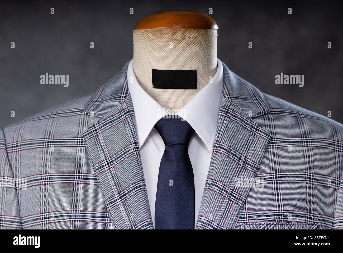 Male suit on dummy Stock Photo - Alamy