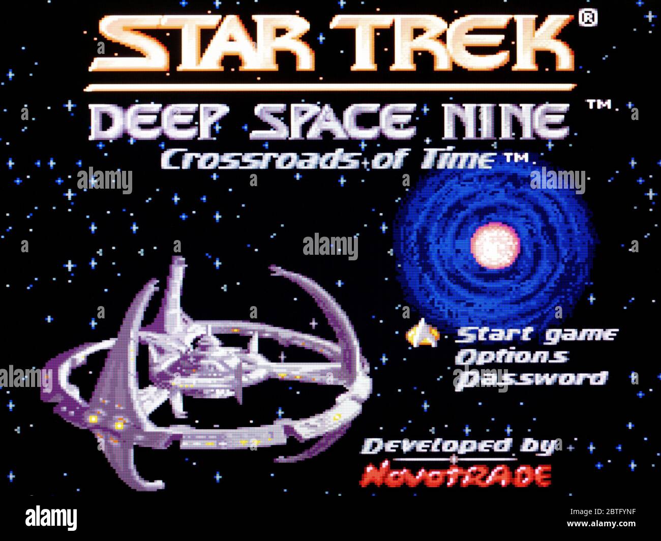 Star Trek Deep Space Nine Crossroads of Time - SNES Super Nintendo ...