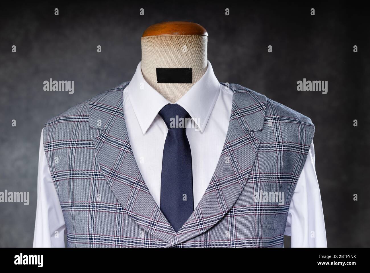 Male suit on dummy Stock Photo - Alamy