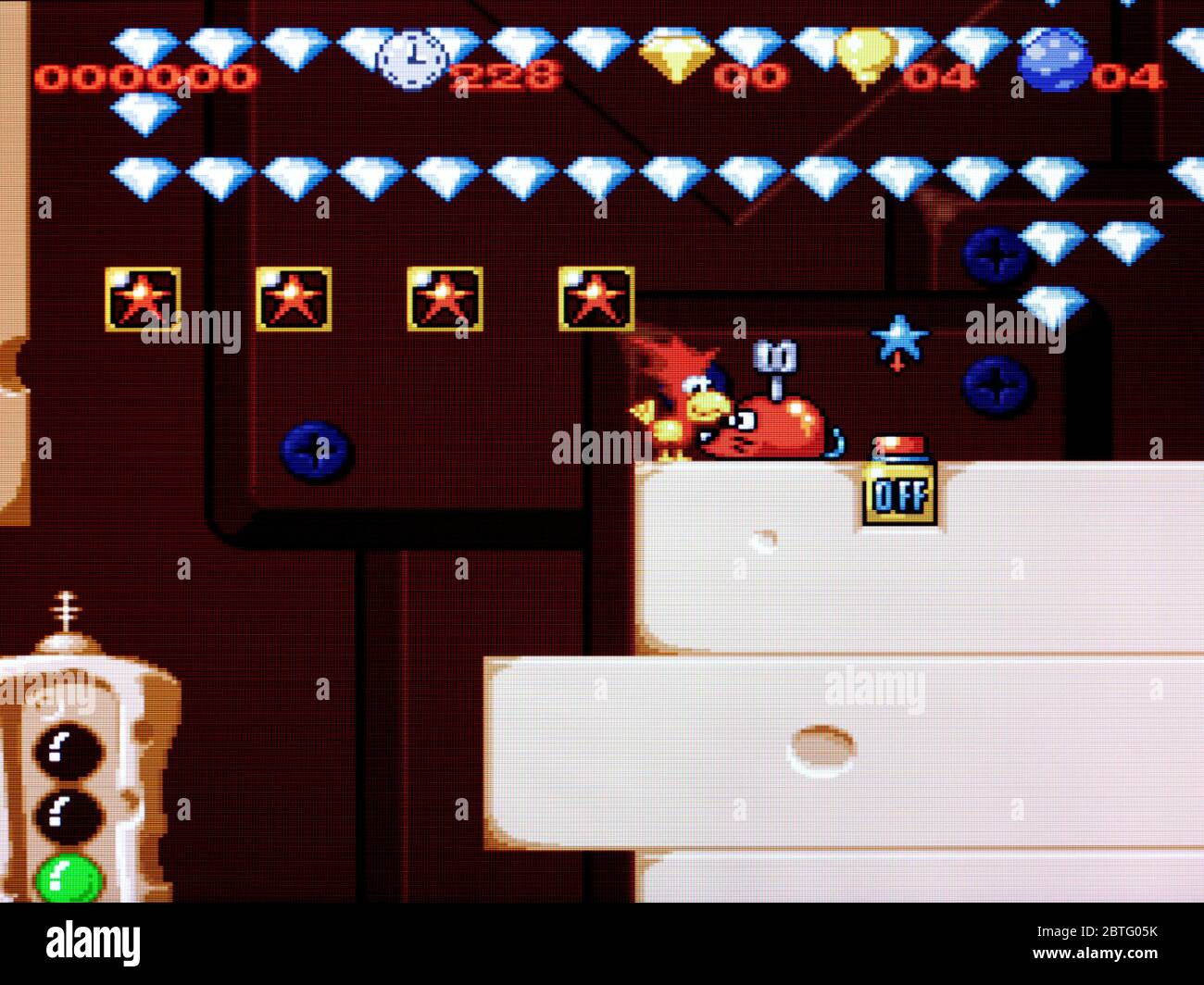 Alfred Chicken - SNES Super Nintendo - Editorial use only Stock Photo ...