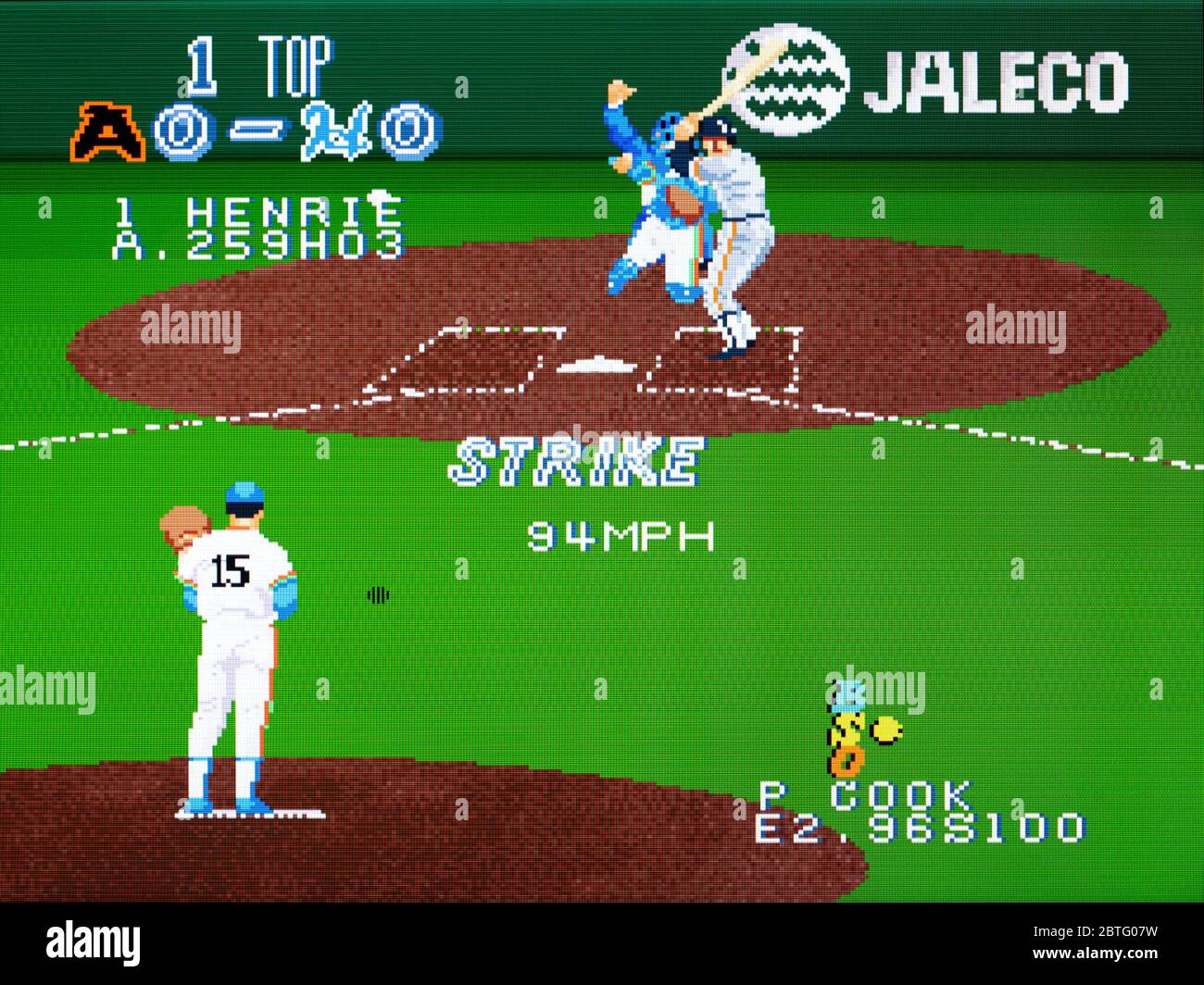Super Bases Loaded - SNES Super Nintendo - Editorial use only Stock ...