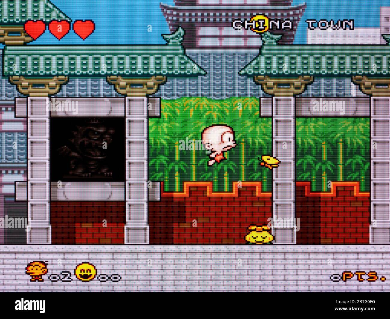 Super Bonk - SNES Super Nintendo - Editorial use only Stock Photo - Alamy