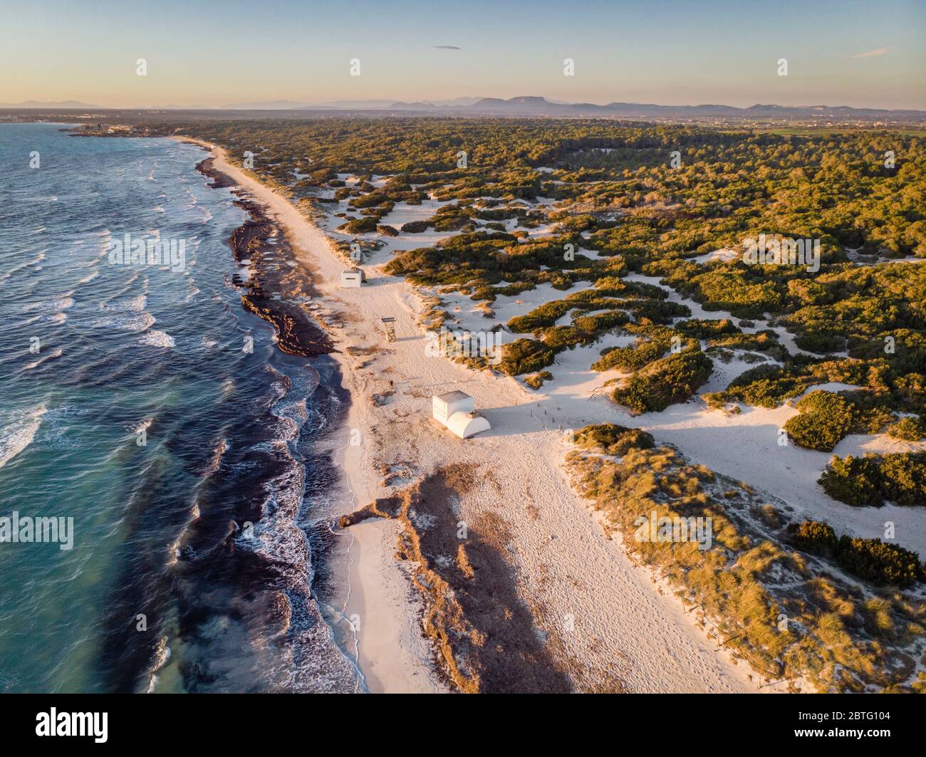 Es Trenc, Campos, Mallorca, Balearic Islands, Spain Stock Photo - Alamy