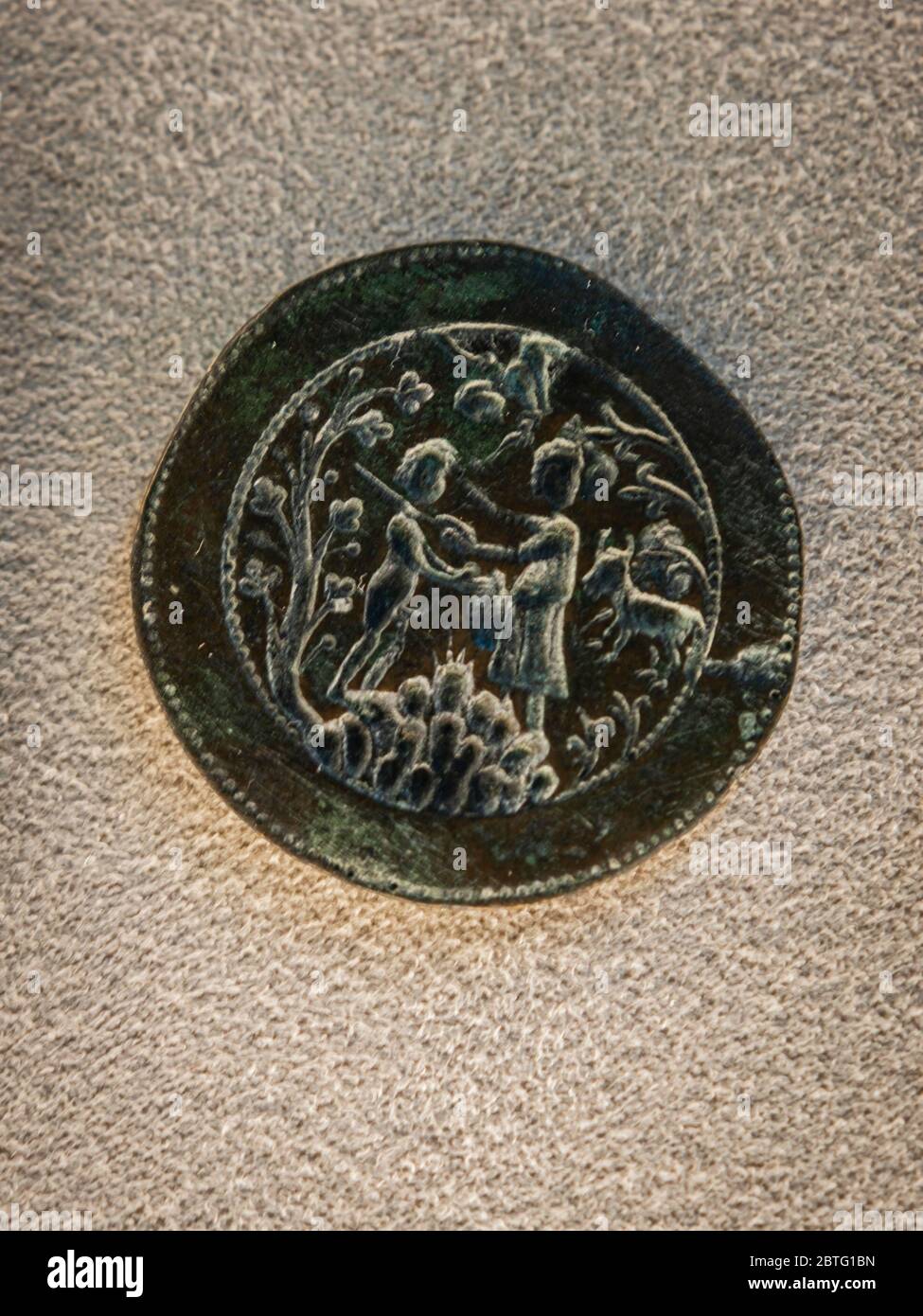 medallion, sacrifice of Isaac, 5th century, Musei Vaticani, State of ...