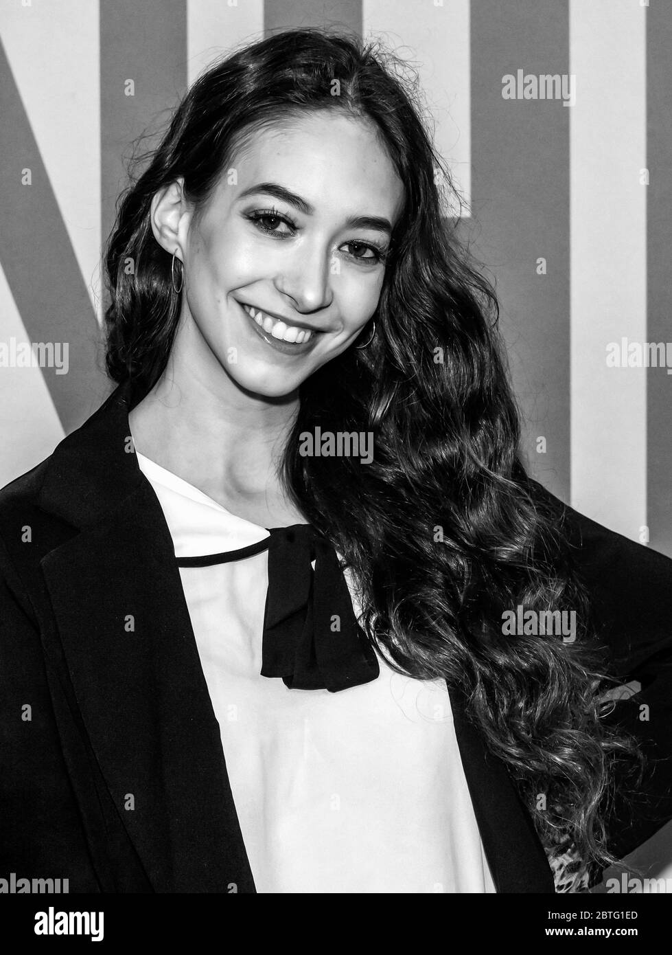 New York, NY - Feb 12, 2020: Sasha Anne attends the premiere of ...