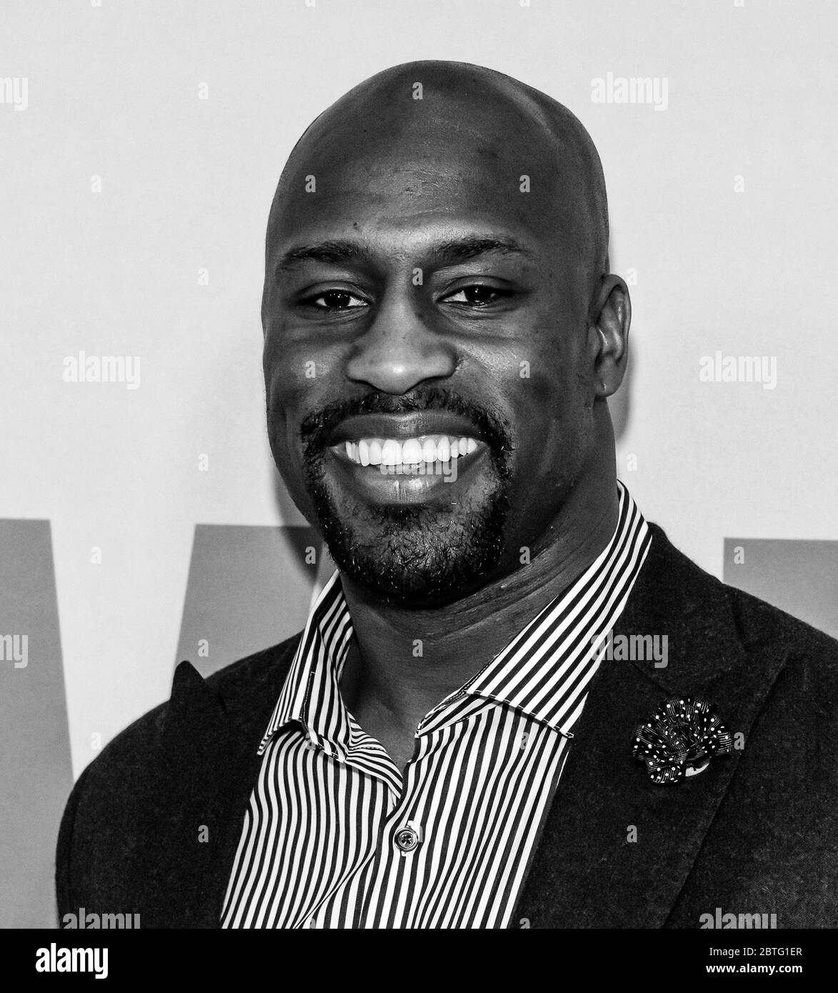 New York, NY - Feb 12, 2020: Vernon Davis attends the premiere of ...