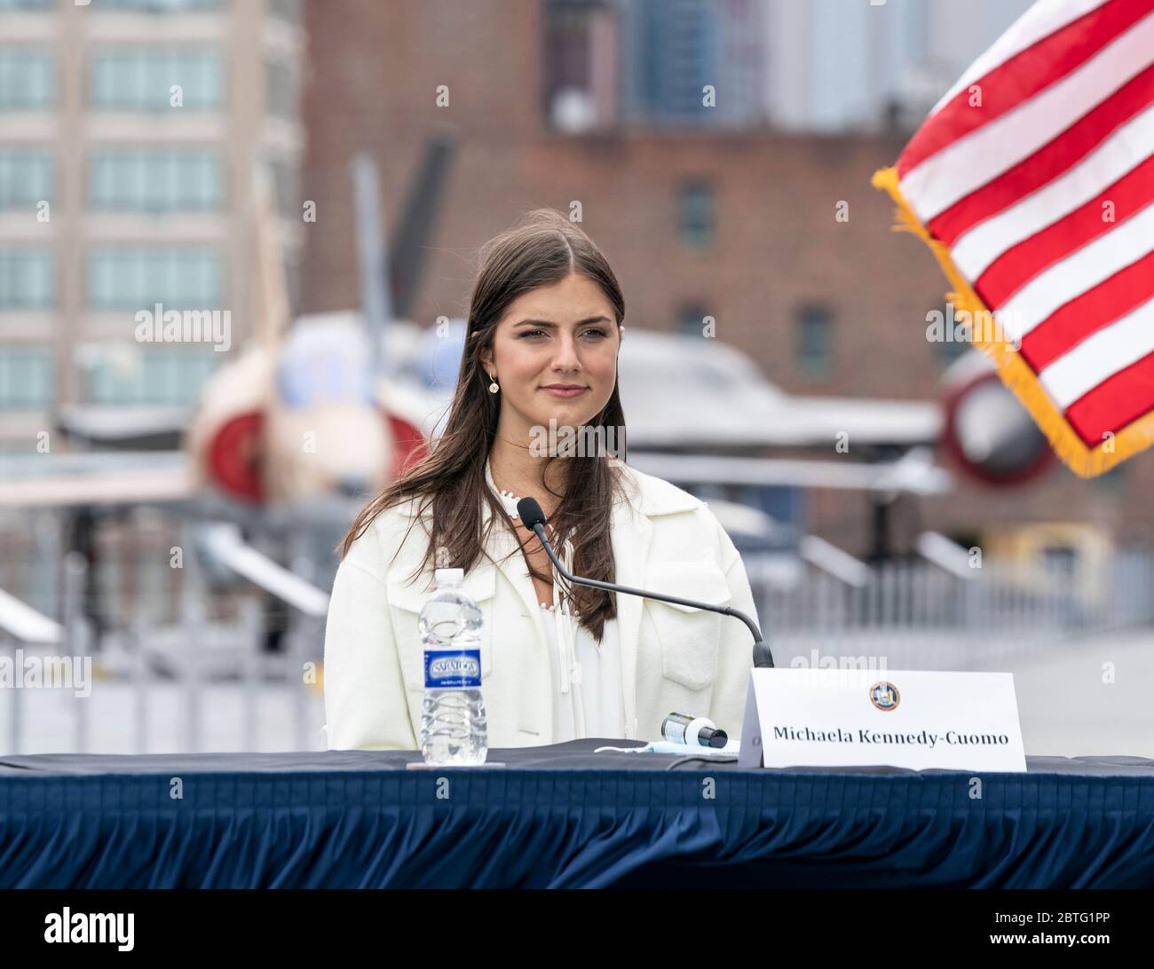 New York, NY - May 25, 2020: Michaela Kennedy-Cuomo attends Governor ...