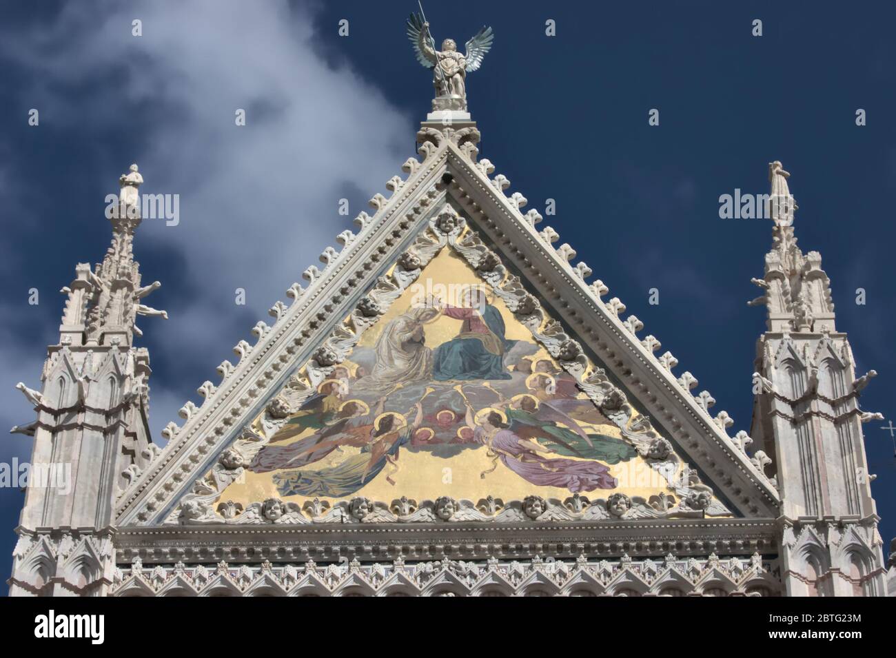 Siena Tuscany Italy. Cattedrale di Santa Maria Assunta built 1220 ...