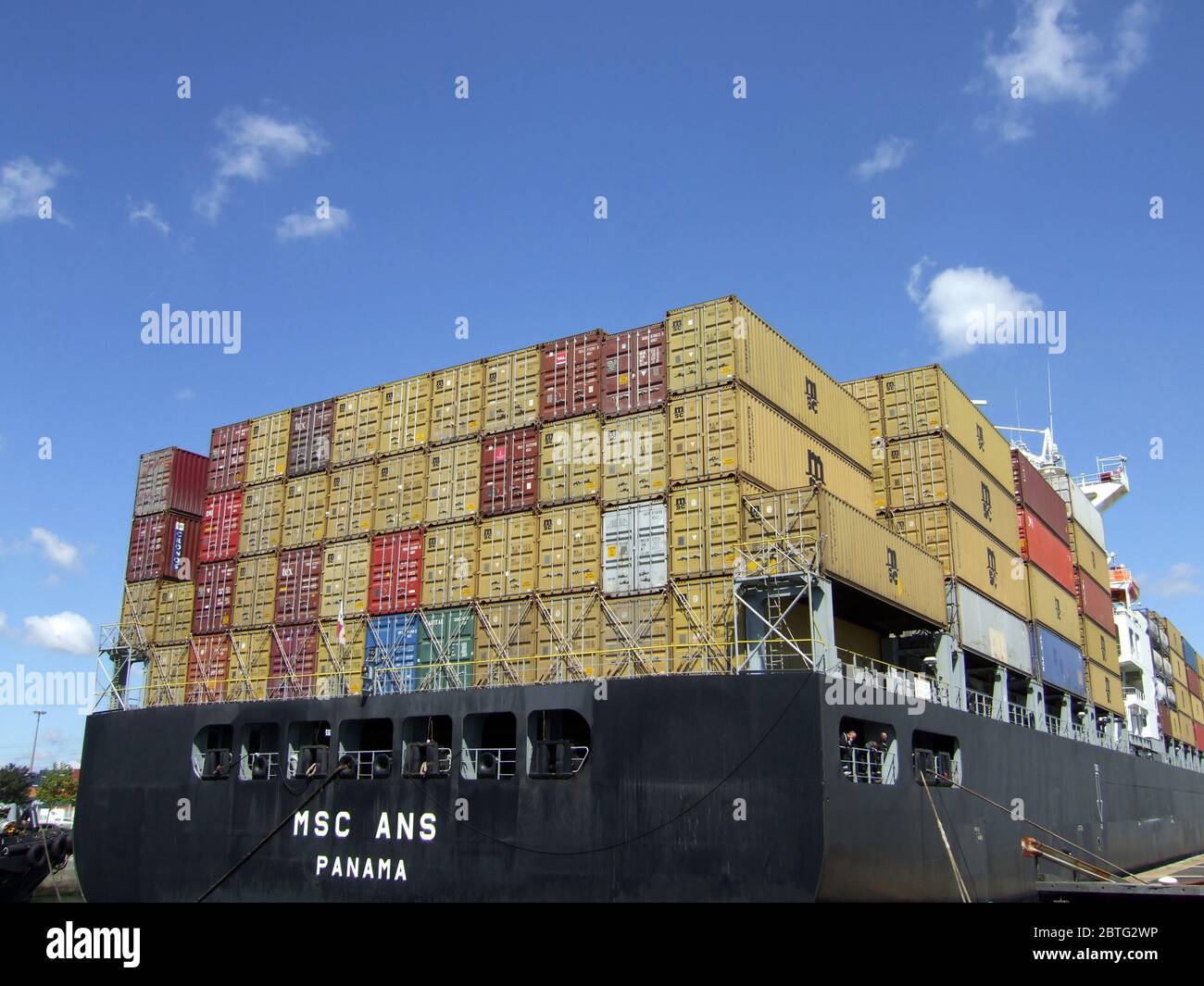 Container Ship, Le Havre, France Stock Photo - Alamy