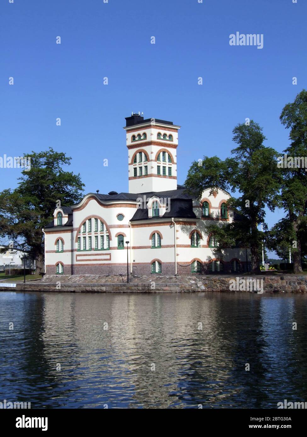 Tourist Office, Vastervik, Sweden Stock Photo - Alamy