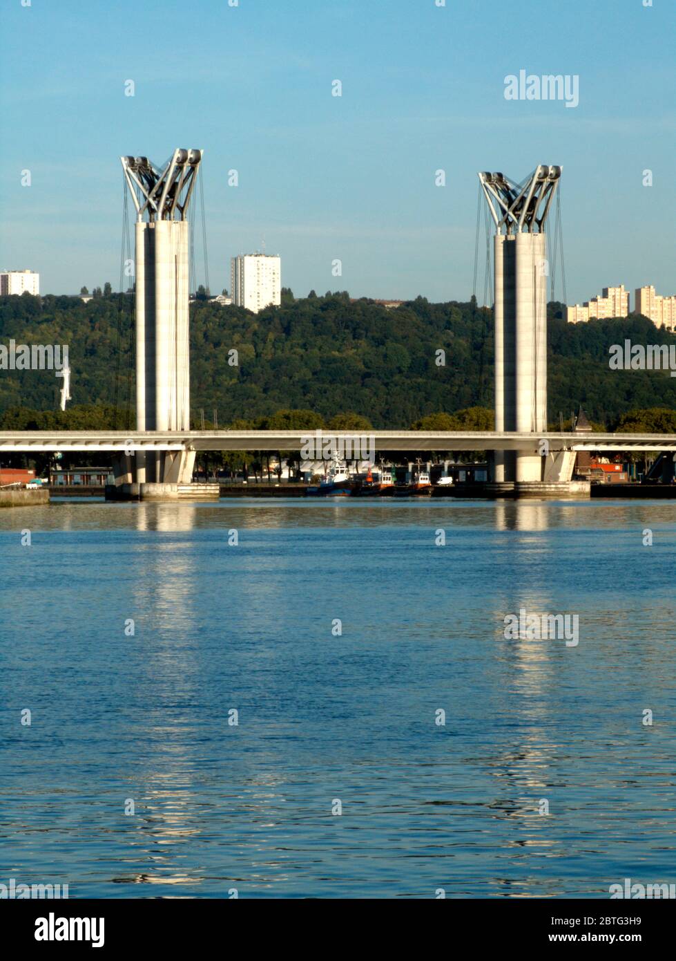 Flaubert Bridge, Rouen, Normandy, France Stock Photo - Alamy
