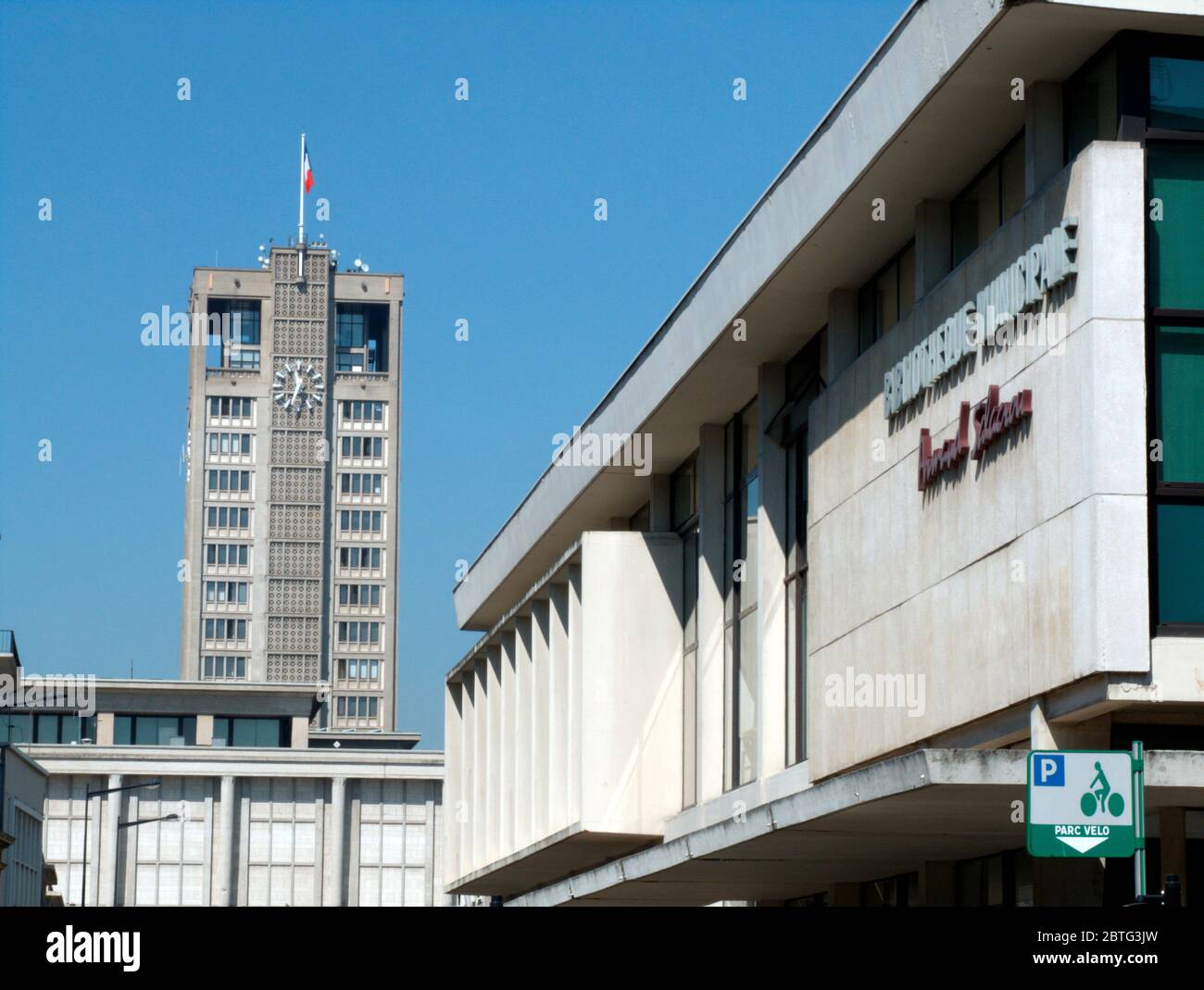 Le havre library hi-res stock photography and images - Alamy