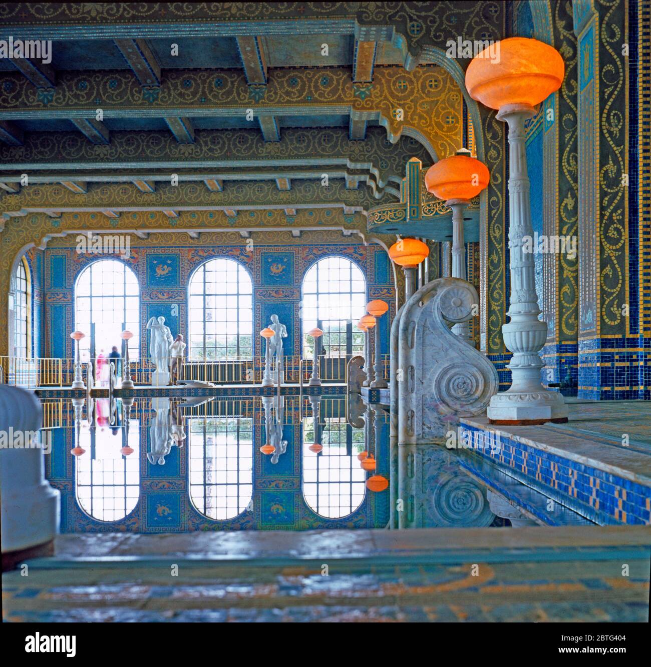 Swimming Pool, Hearst Castle, California, USA Stock Photo - Alamy