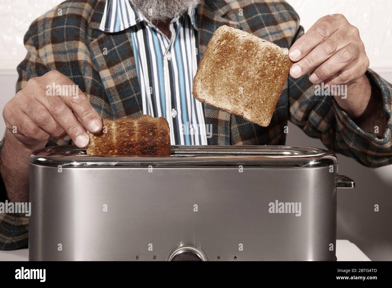 Preparing toasted bread hi-res stock photography and images - Alamy