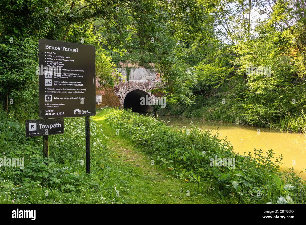 Bruce tunnel sign hi-res stock photography and images - Alamy
