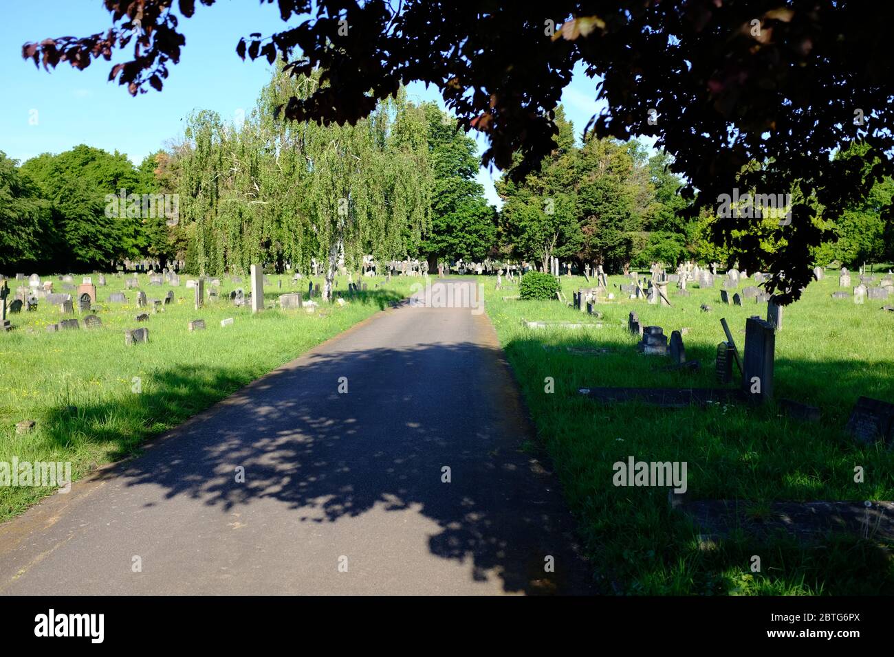 Streatham Cemetery London Stock Photo - Alamy