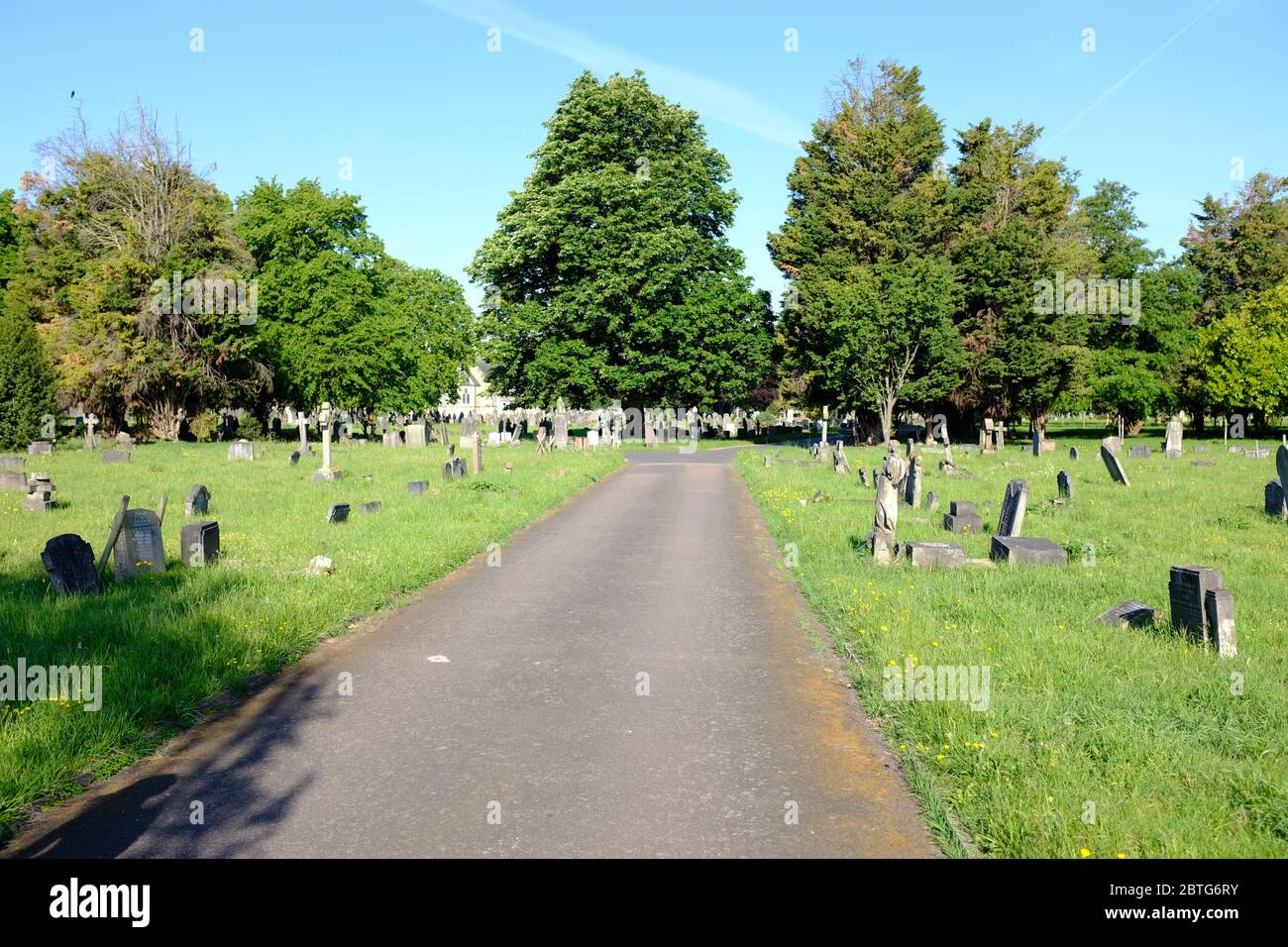Streatham Cemetery London Stock Photo - Alamy