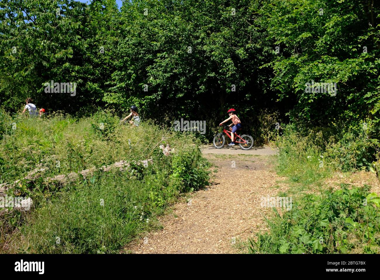 River Wandle Trail Stock Photo - Alamy