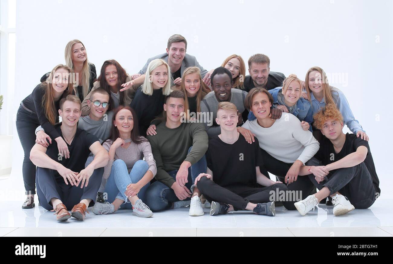 Large diverse group people gathered hi-res stock photography and images ...
