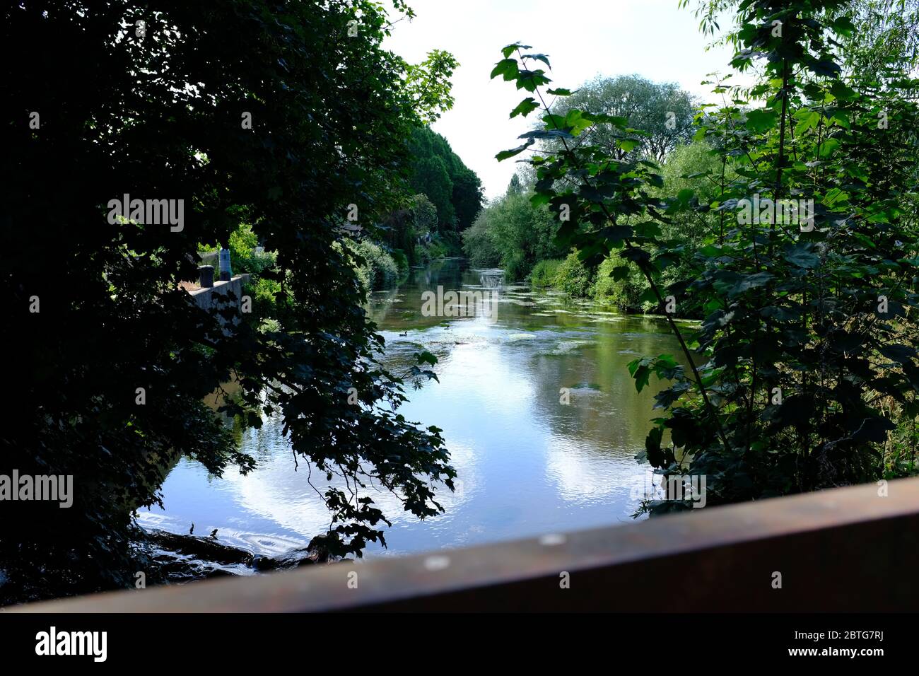 River Wandle Trail Stock Photo - Alamy