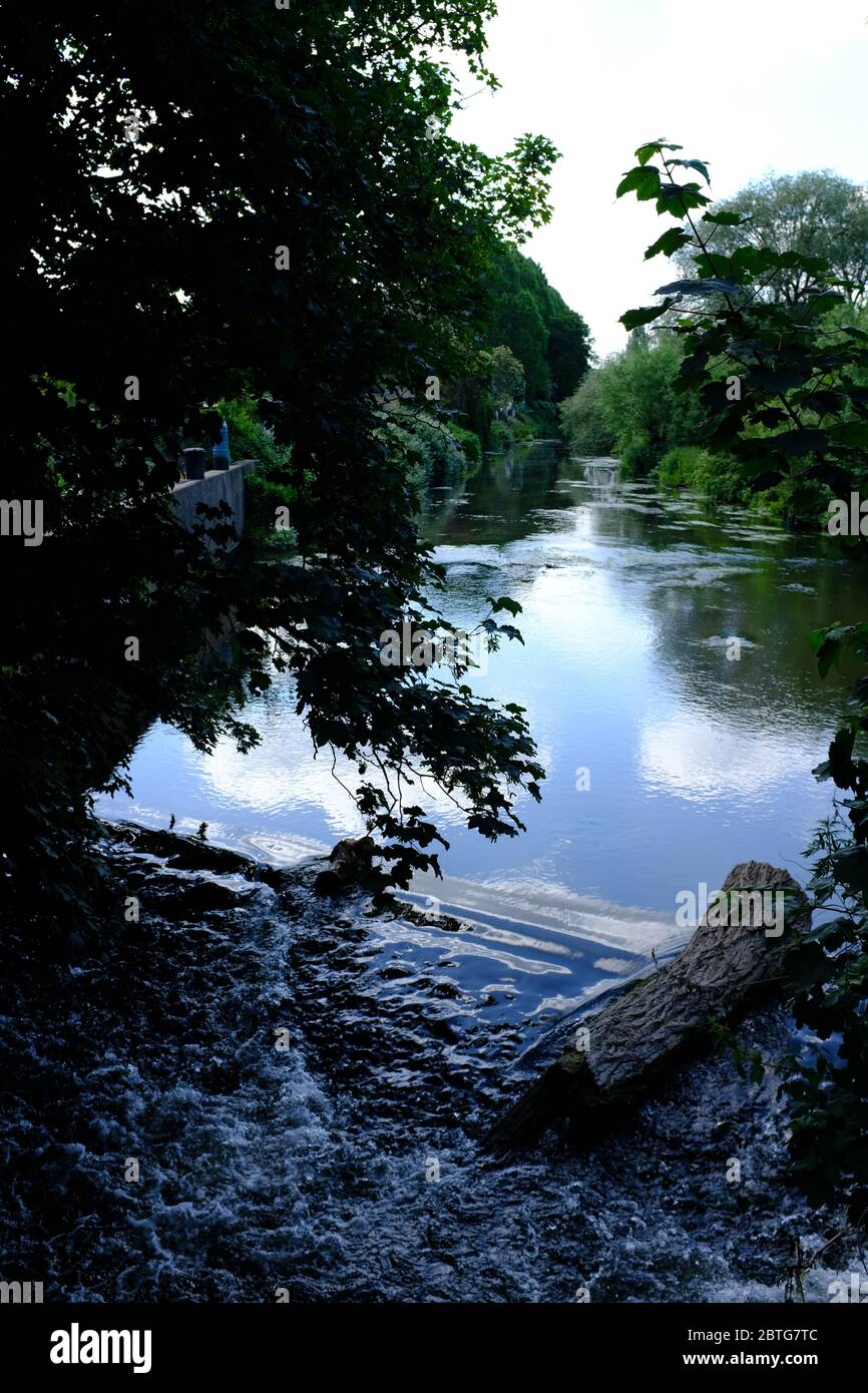 River Wandle Trail Stock Photo - Alamy