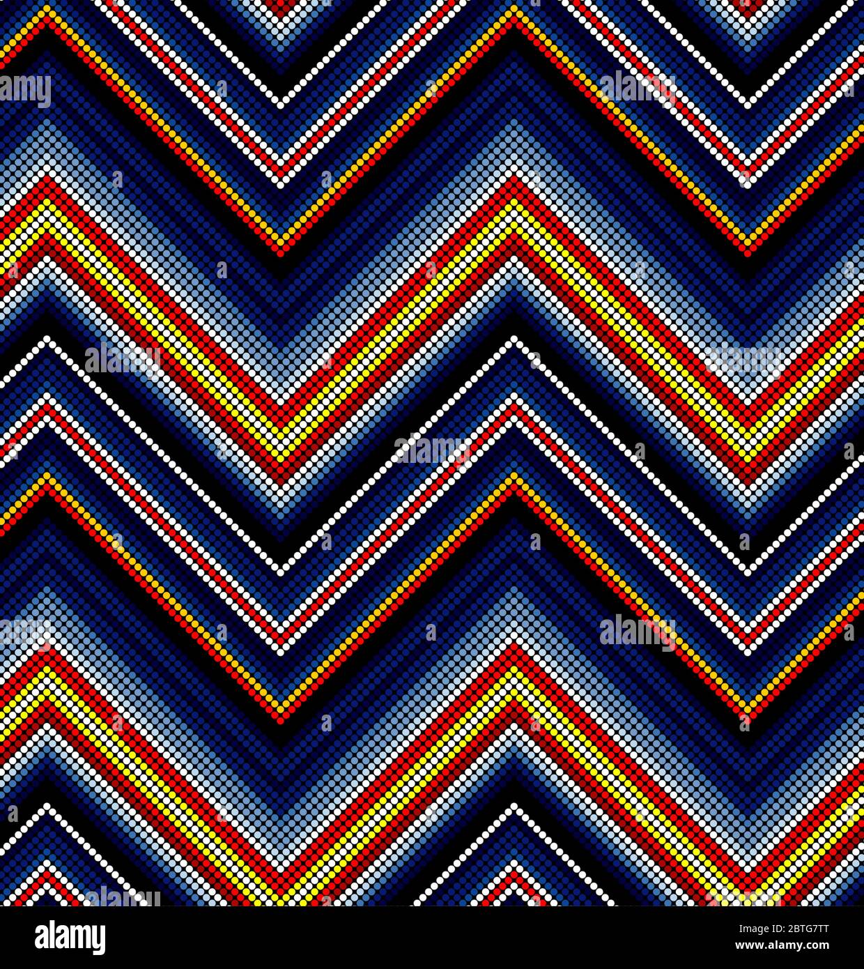 vector illustration of colorful abstract seamless pattern inspired in ...