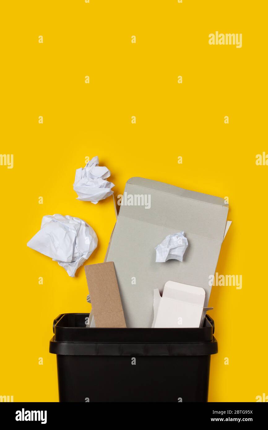 Waste paper collection hi-res stock photography and images - Alamy