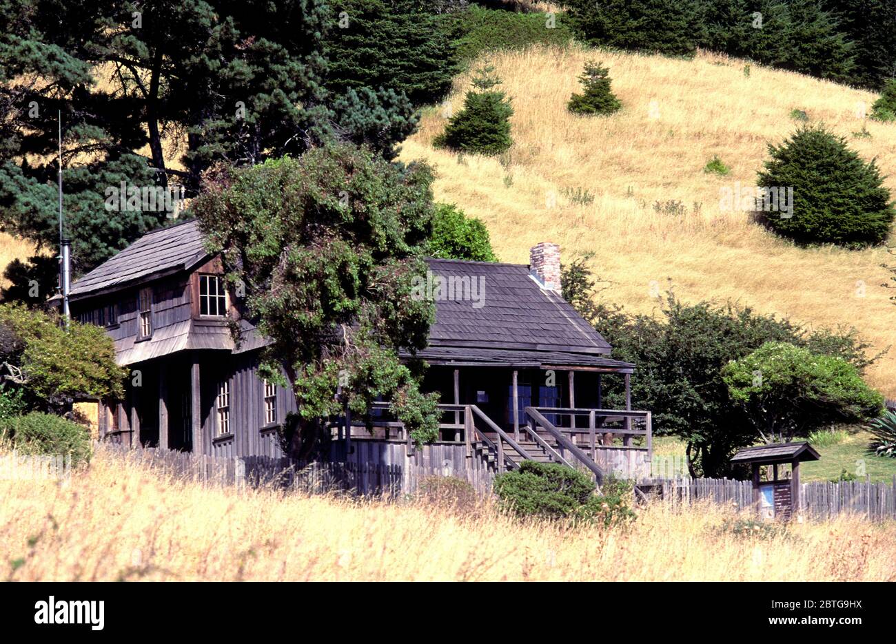 Needle Rock Visitor Center, Sinkyone Wilderness State Park, California ...