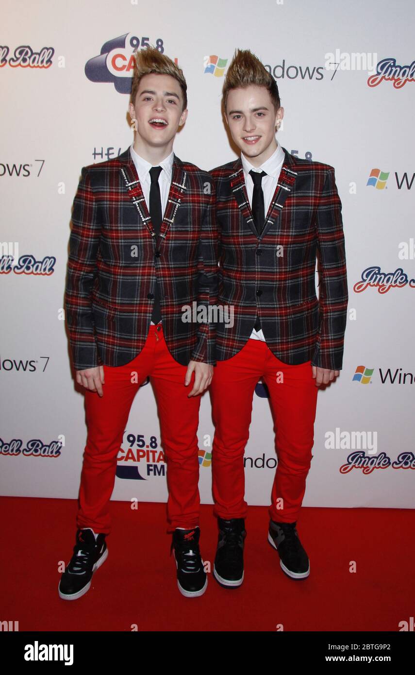 John And Edward Grimes Aka Jedward High Resolution Stock Photography ...