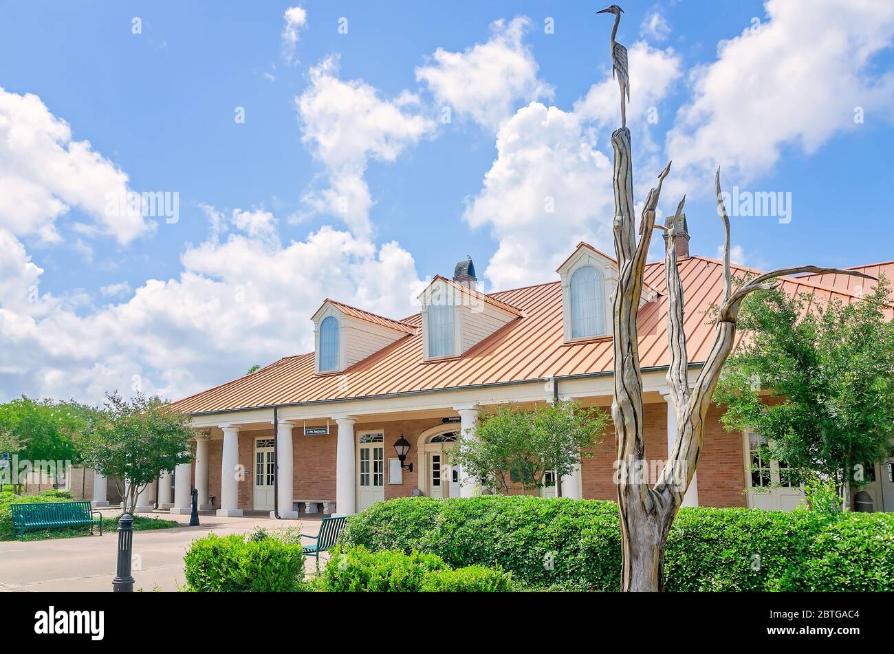 The Mississippi Welcome Center is pictured, May 23, 2020, in Moss Point ...