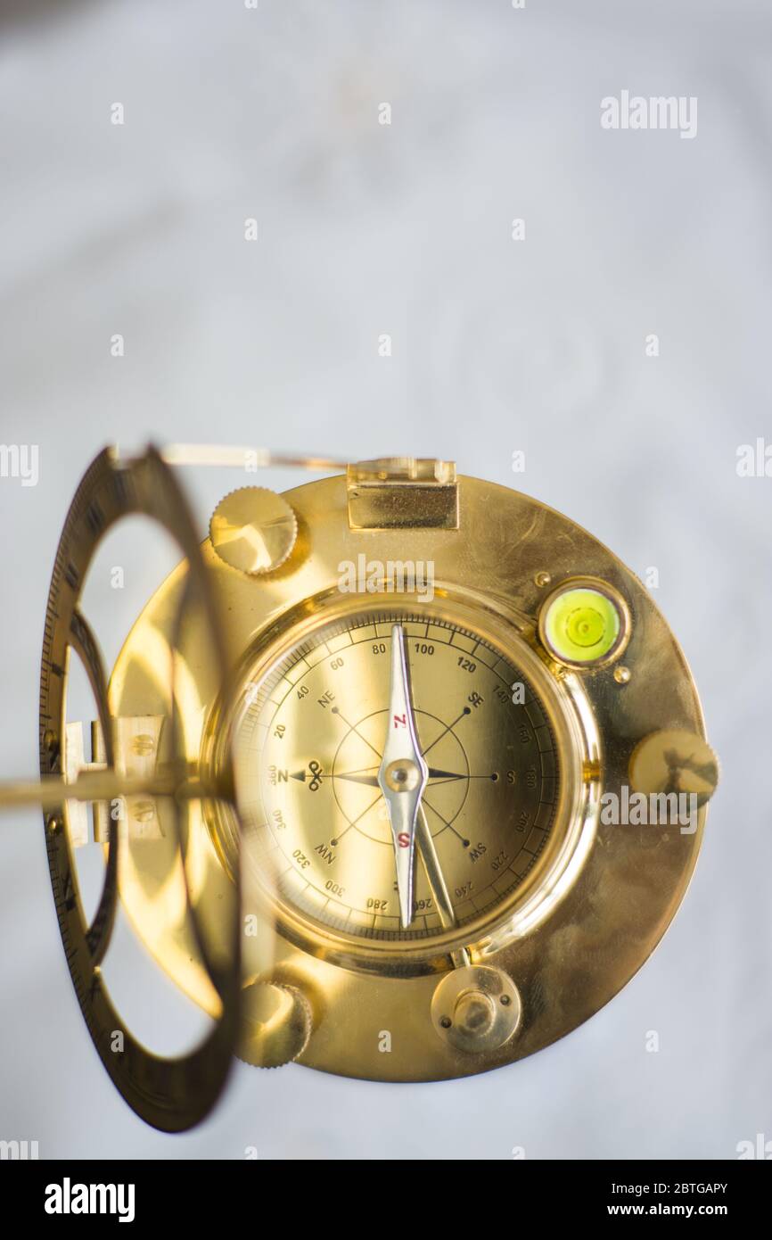 Compass clock hi-res stock photography and images - Alamy