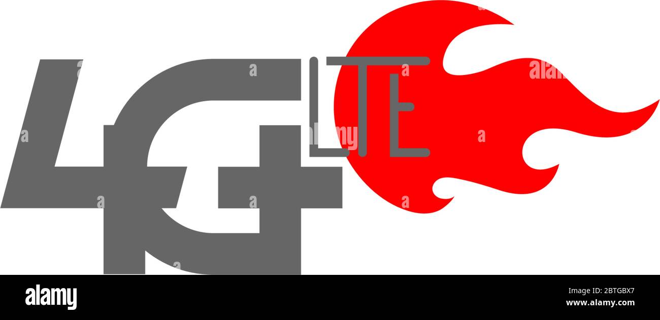 4G LTE logo icon illustration Stock Vector Image & Art - Alamy